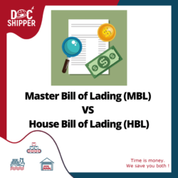 Master Bill of Lading (MBL) VS House Bill of Lading (HBL)