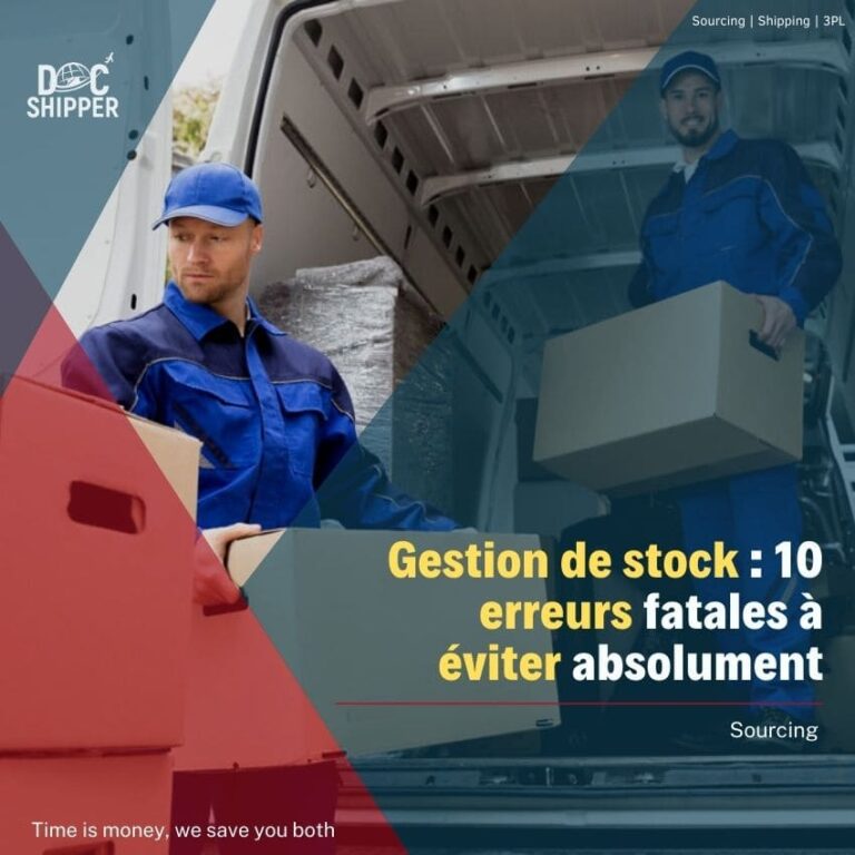 Gestion de stock : 10 erreurs fatales à éviter absolument - DocShipper