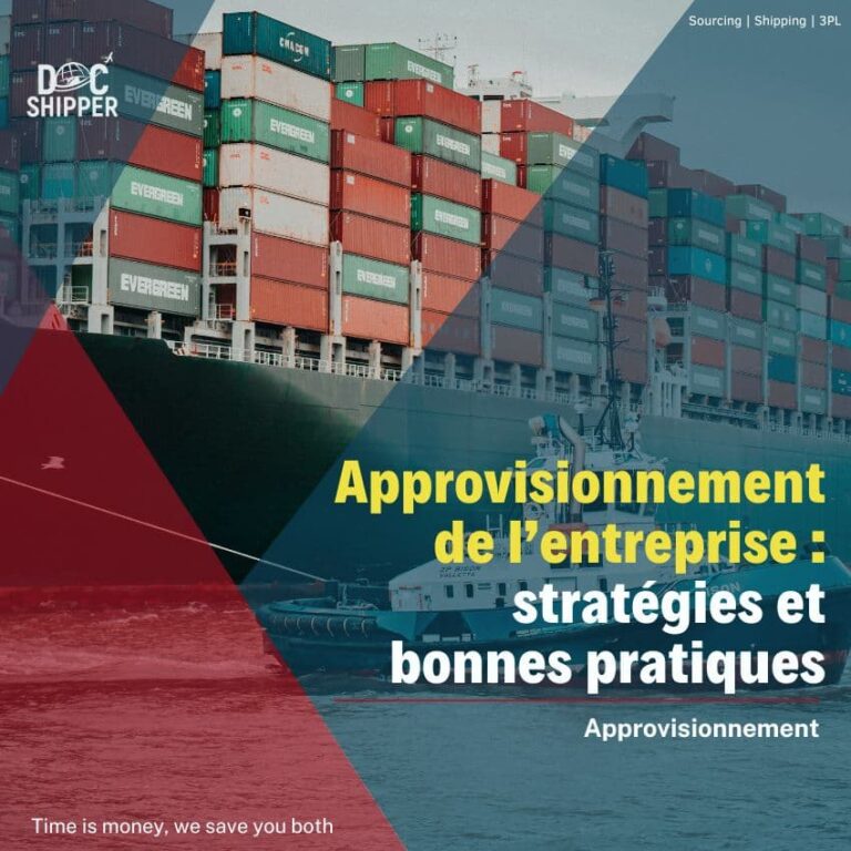 Approvisionnement de l'entreprise : stratégies et bonnes pratiques