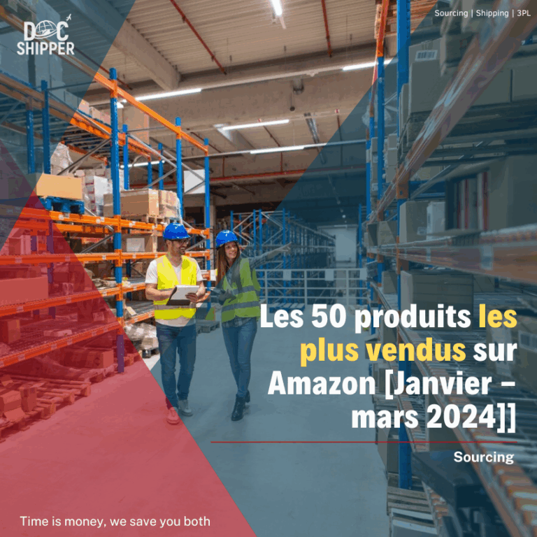 Les 50 produits les plus vendus sur Amazon [Janvier - mars 2024]