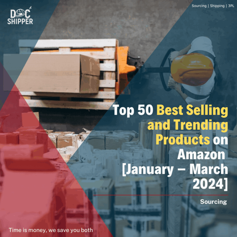 Top 50 Best Selling Products on Amazon [January – March 2024]
